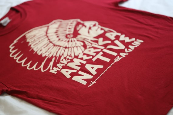 Native Heritage Shirt Make America Native Again 100% Cotton - Etsy