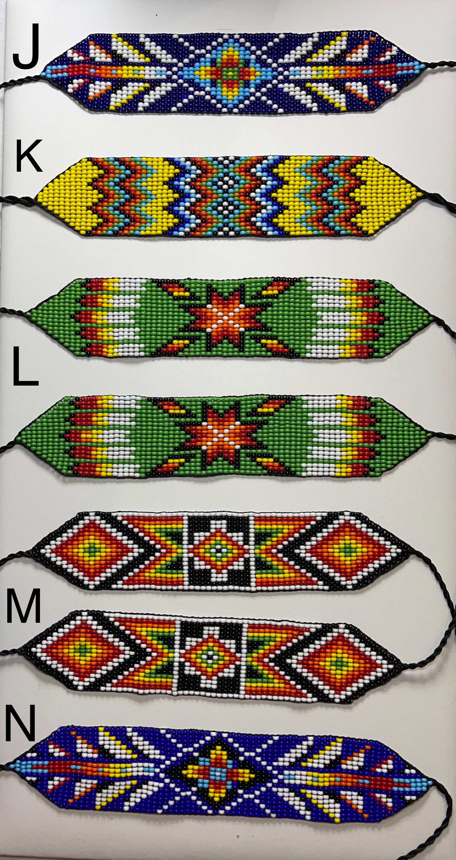 Handmade Unisex Beaded Bracelet Native American Inspired - Etsy