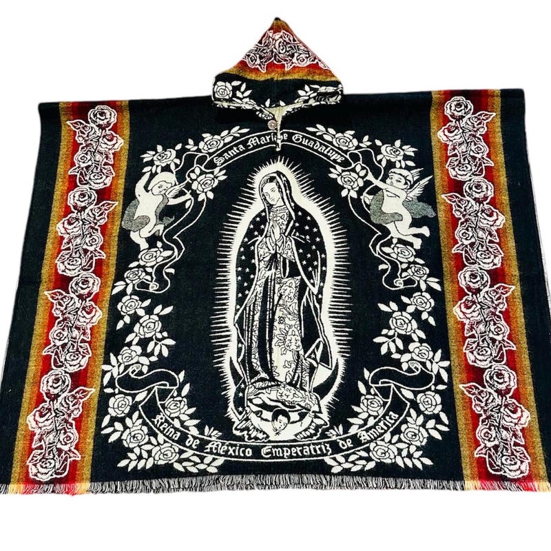 Mexican Elegant Poncho - Etsy UK