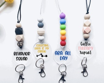 ABA Gift, ABA Pin, Applied Behavior Analyst, Aba Therapy Gift, Behavior ...