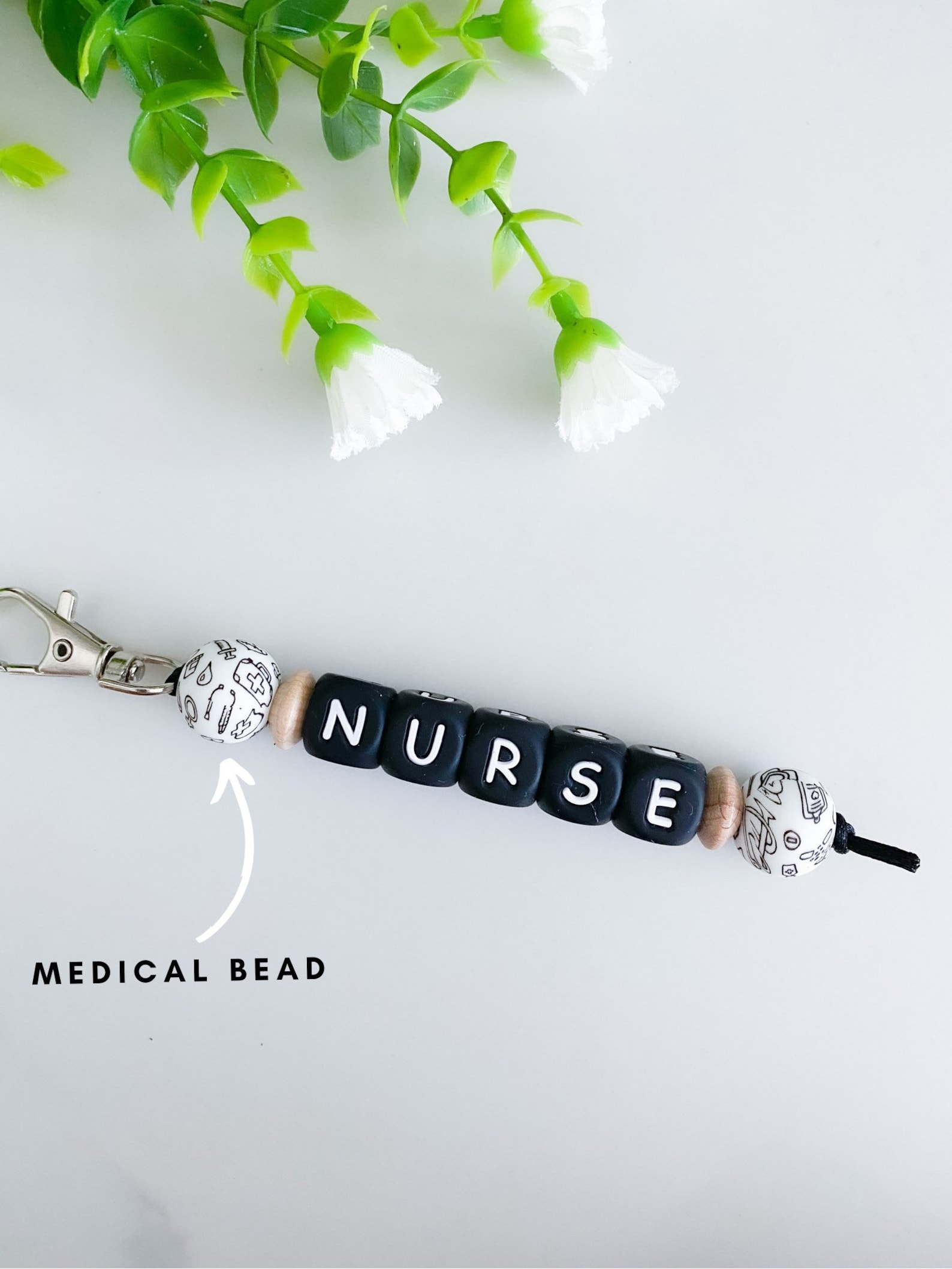 Nurse Keychain Health Care Keychain Emt RN Medical - Etsy