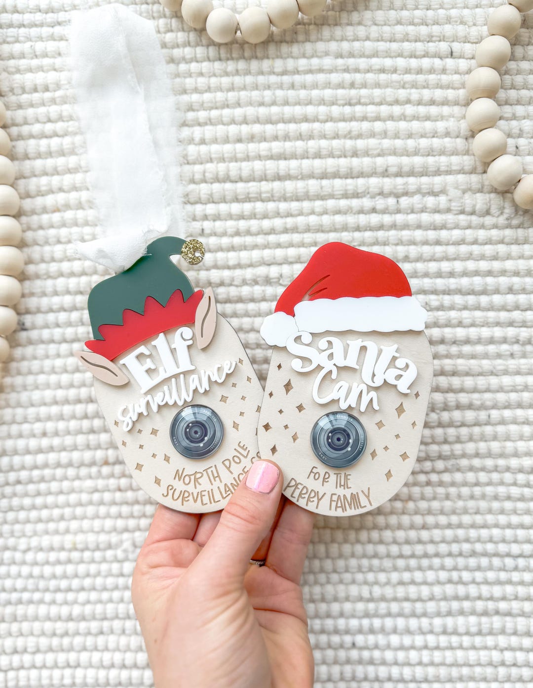 Santa Cam, Christmas Cam, Santa Cam Magnet, Santa Cam Ornament, Elf ...