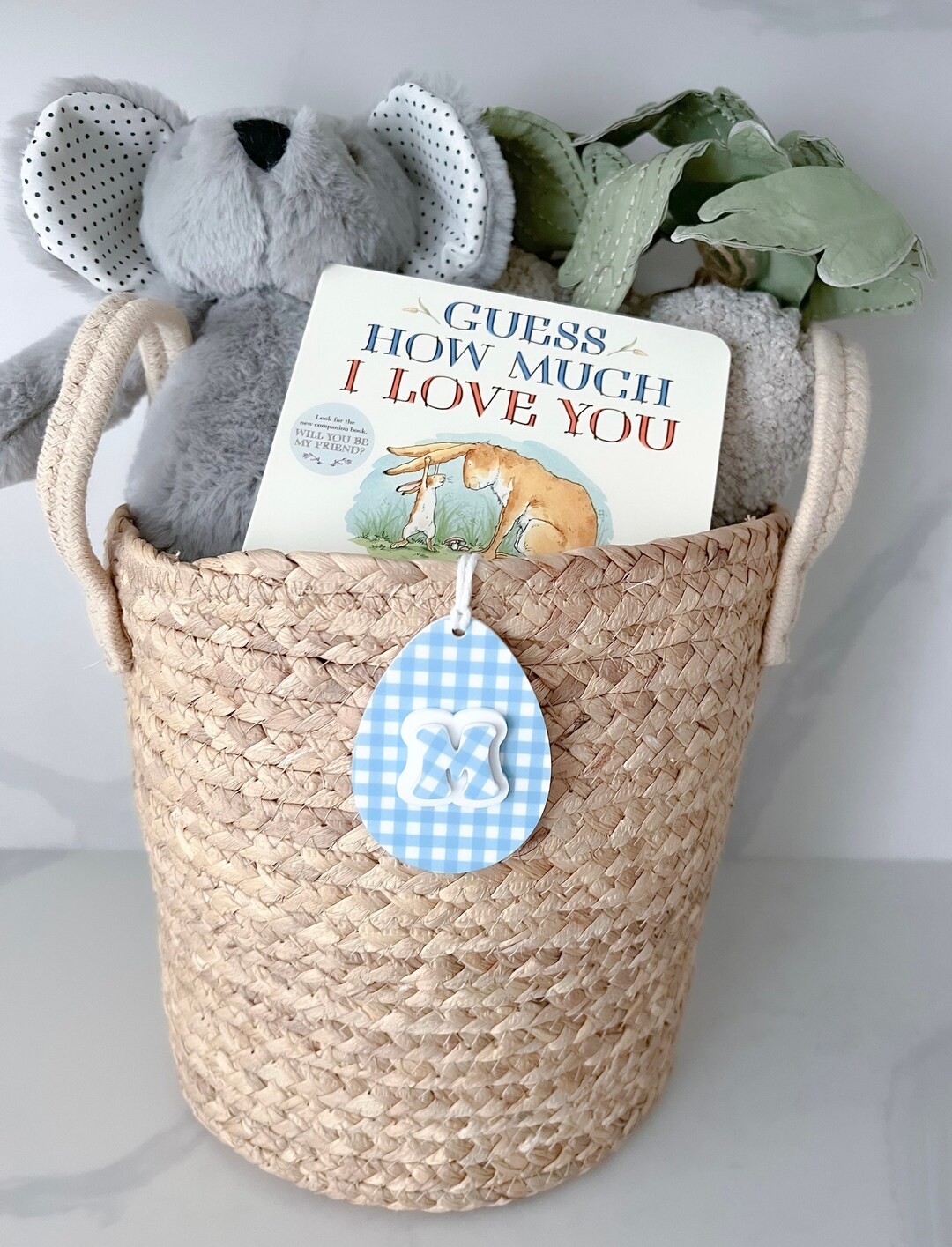 Easter Basket Tags, Basket Tags, Easter Egg Tags, Cute Easter Basket ...