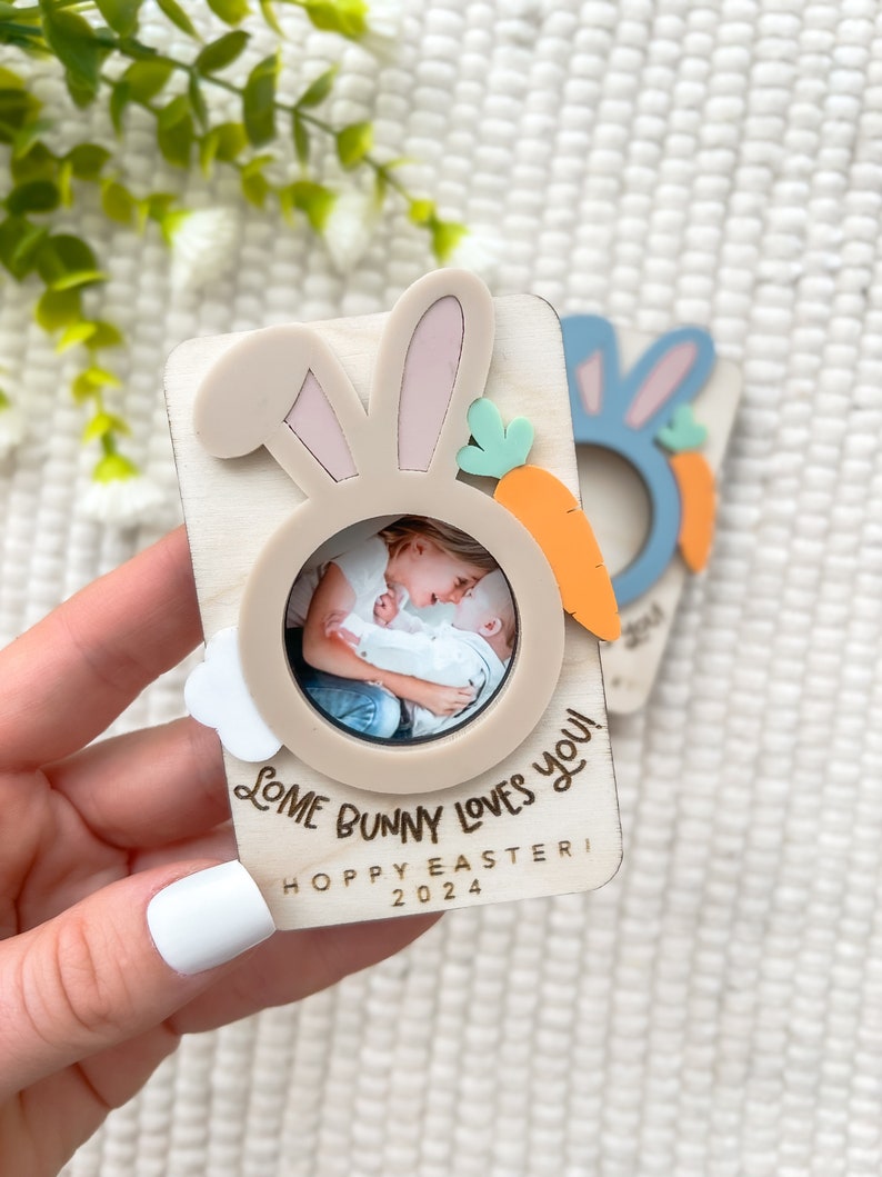 Easter Photo Frame, Easter Gift Frame, Easter Gifts for Grandma, Easter ...