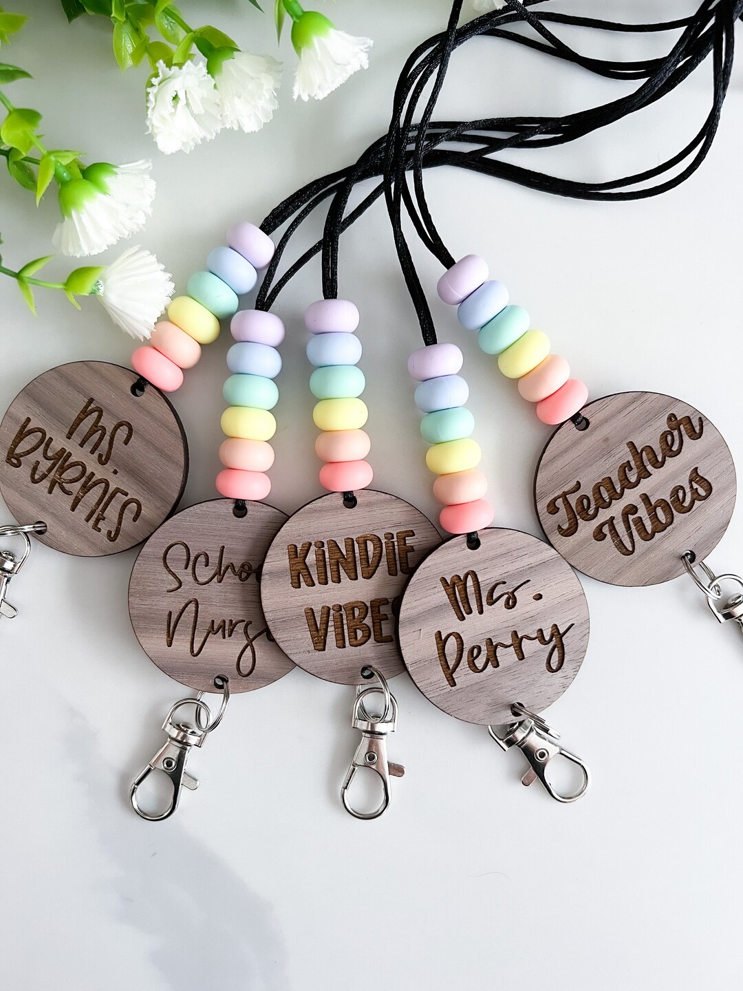 Personalized Lanyards, Teacher Lanyards, Engraved Lanyards for Teachers ...