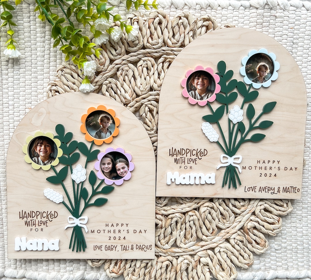 Personalized Mother’s Day Gift, Photo Frame for Mom, Gift for Grandma ...