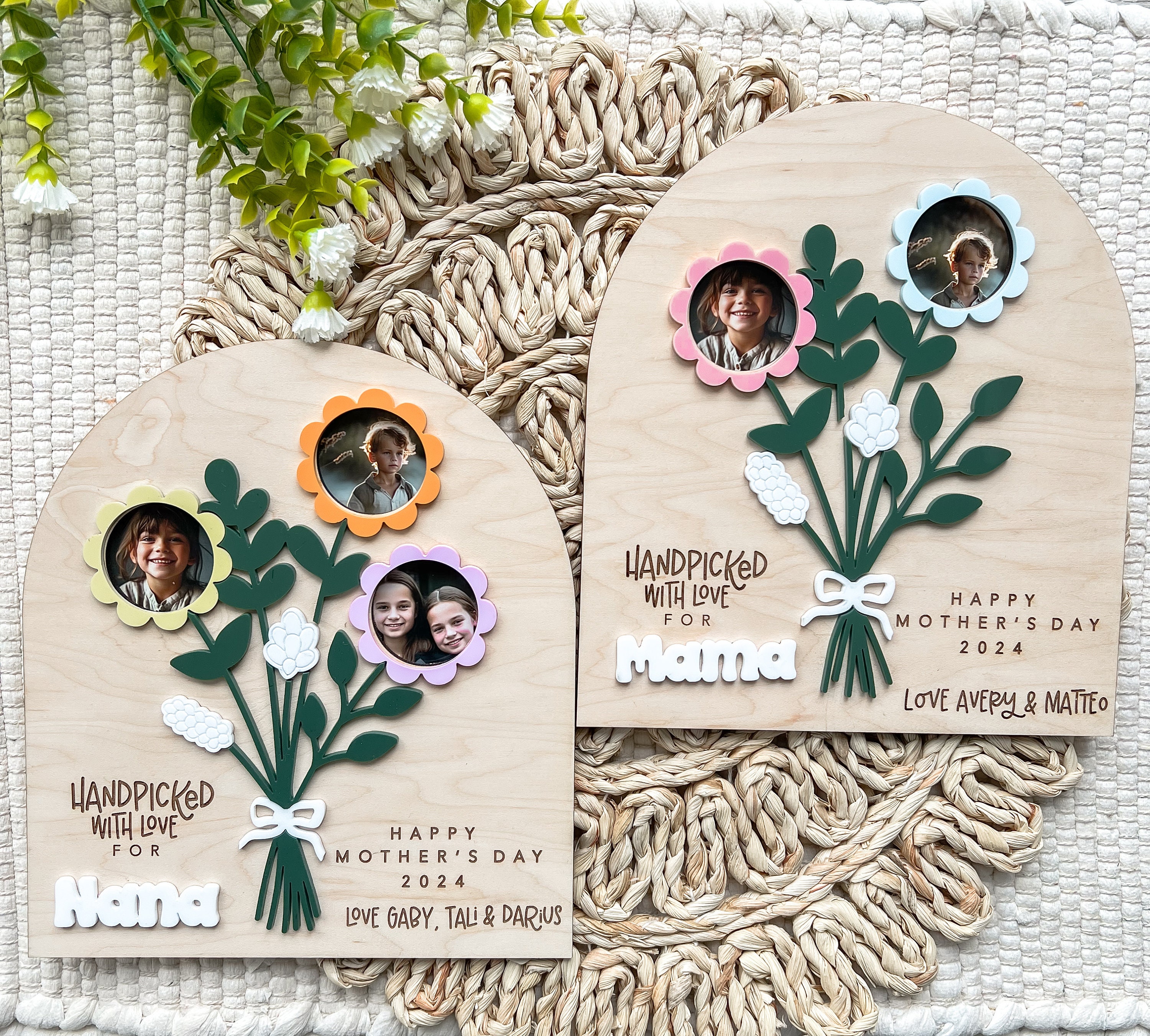 Personalized Mother’s Day Gift, Photo Frame for Mom, Gift for Grandma ...