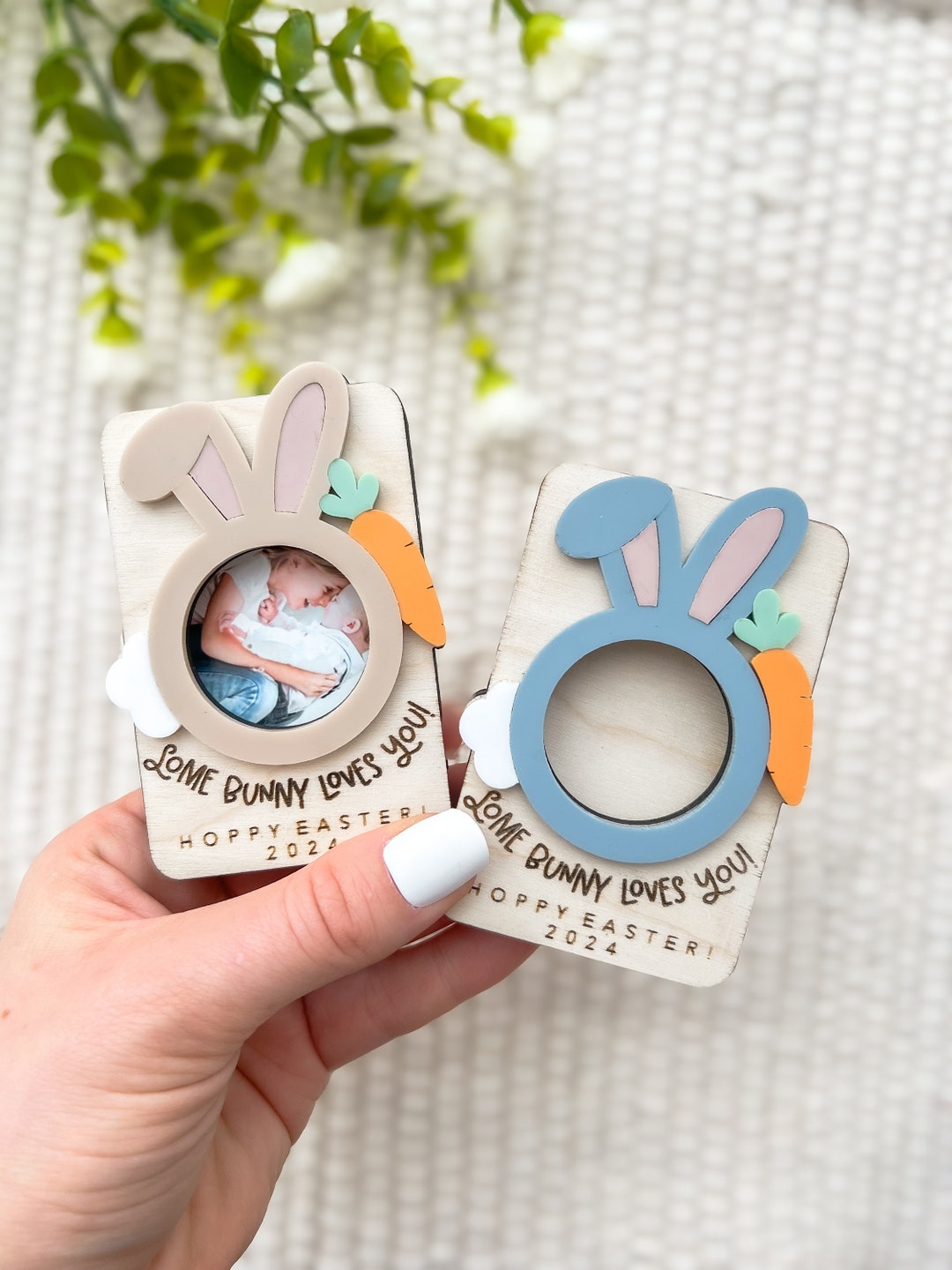 Easter Photo Frame, Easter Gift Frame, Easter Gifts for Grandma, Easter ...