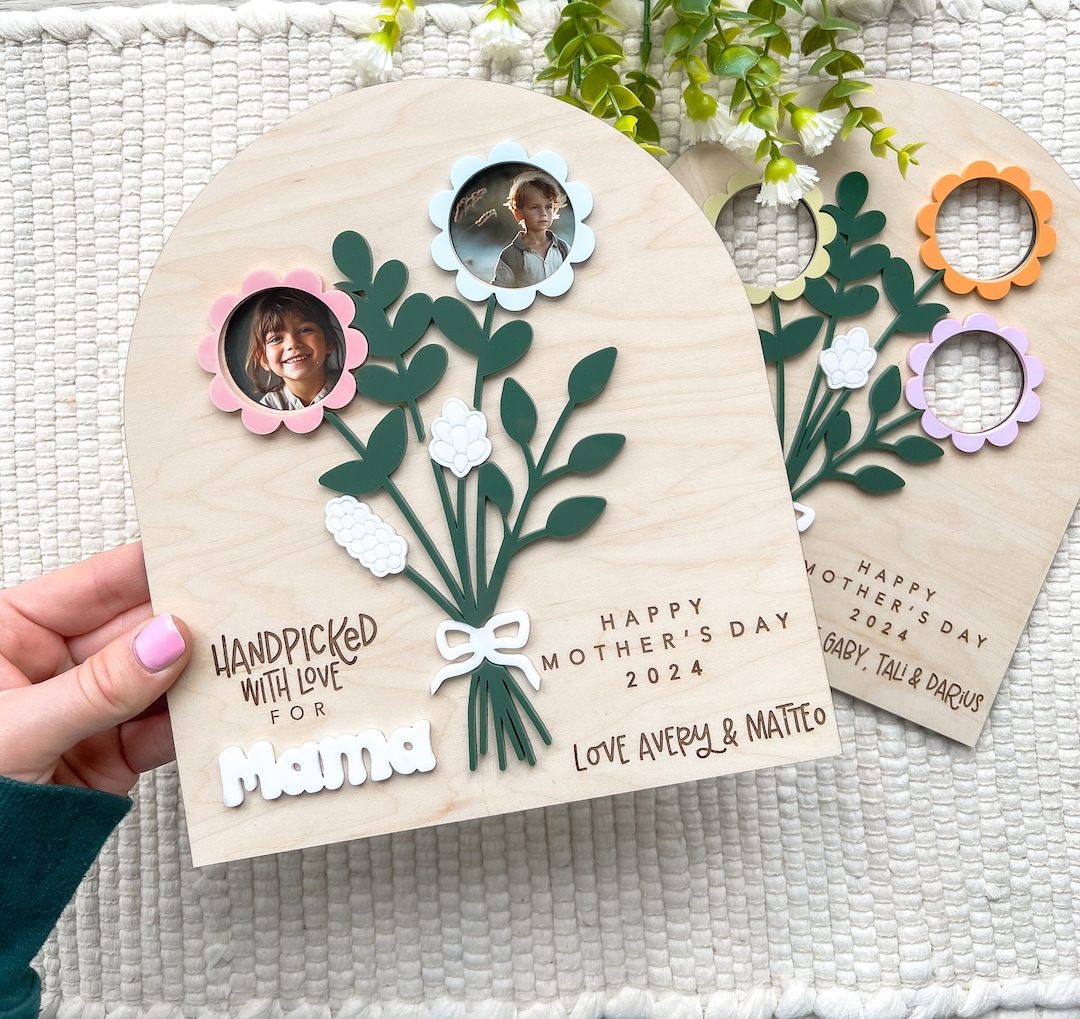 Personalized Mother’s Day Gift, Photo Frame for Mom, Gift for Grandma ...