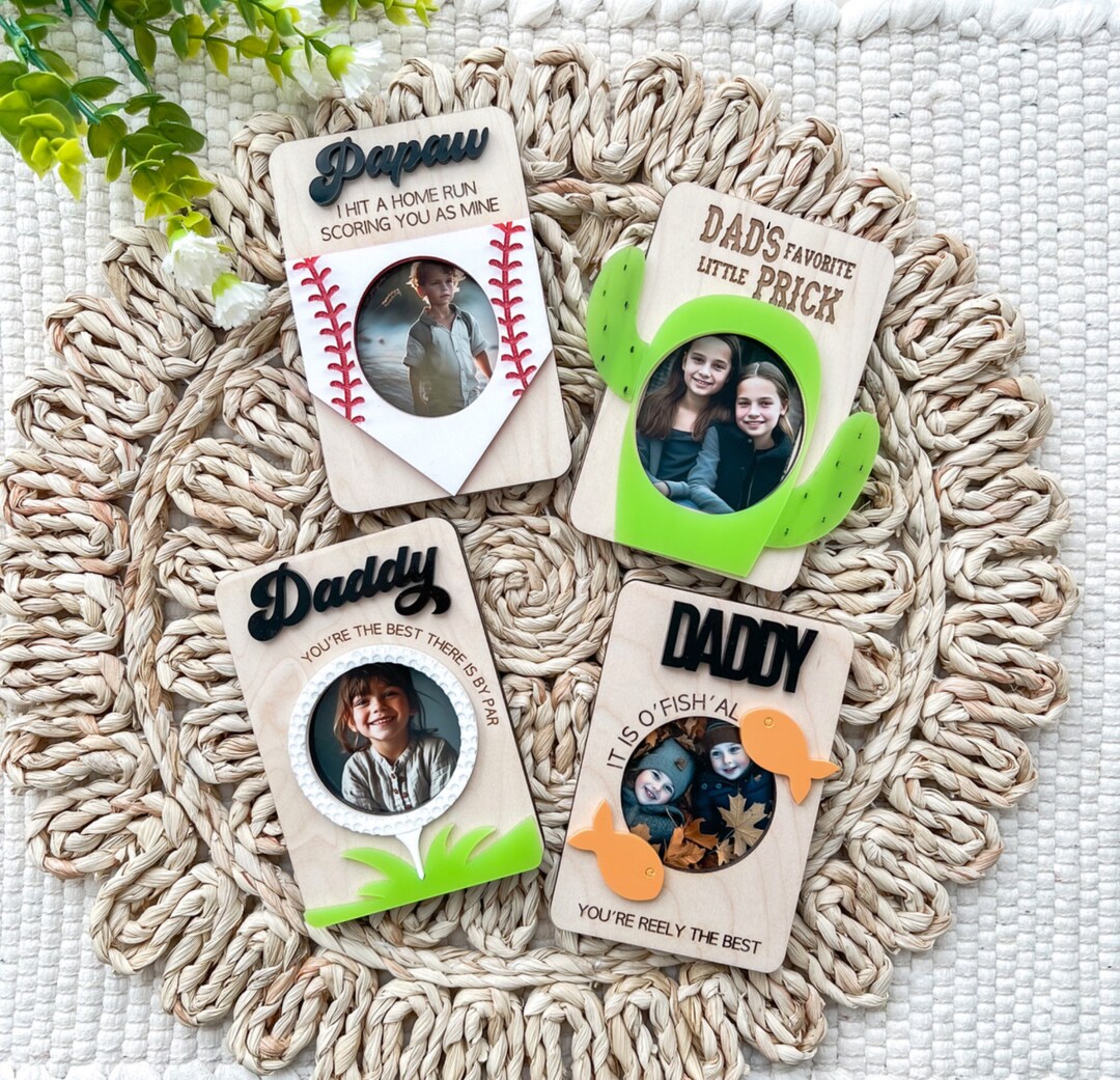 Father’s Day Gift, Personalized Photo Frames, Gifts for Grandpa, Uncle ...