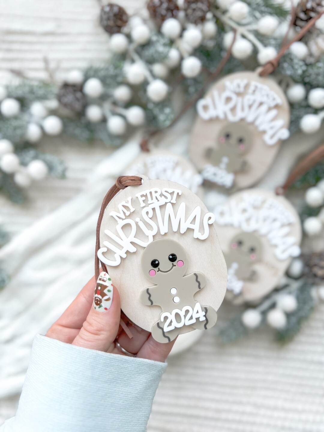 My First Christmas Ornament, Personalized Christmas Ornament, Christmas ...