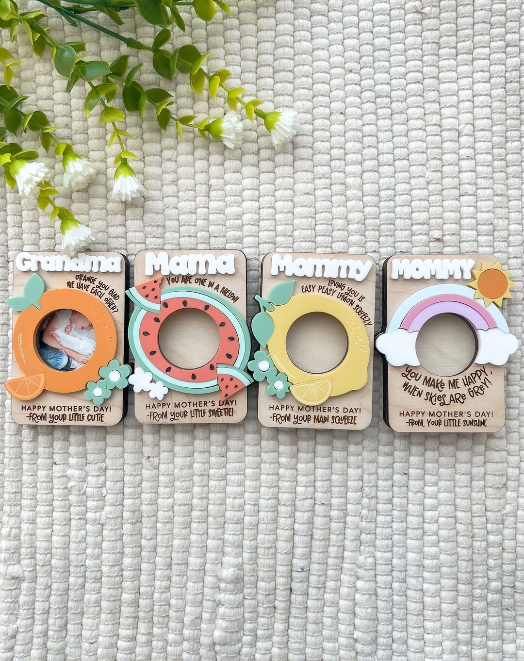 Mother’s Day Fridge Magnets, Mother’s Day Gifts, Cute Frame for Mom ...