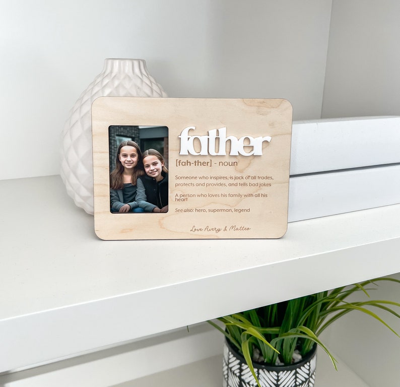 Father’s Day Photo Frame, Picture Frame for Dad, Gift for Dad, Grandpa ...