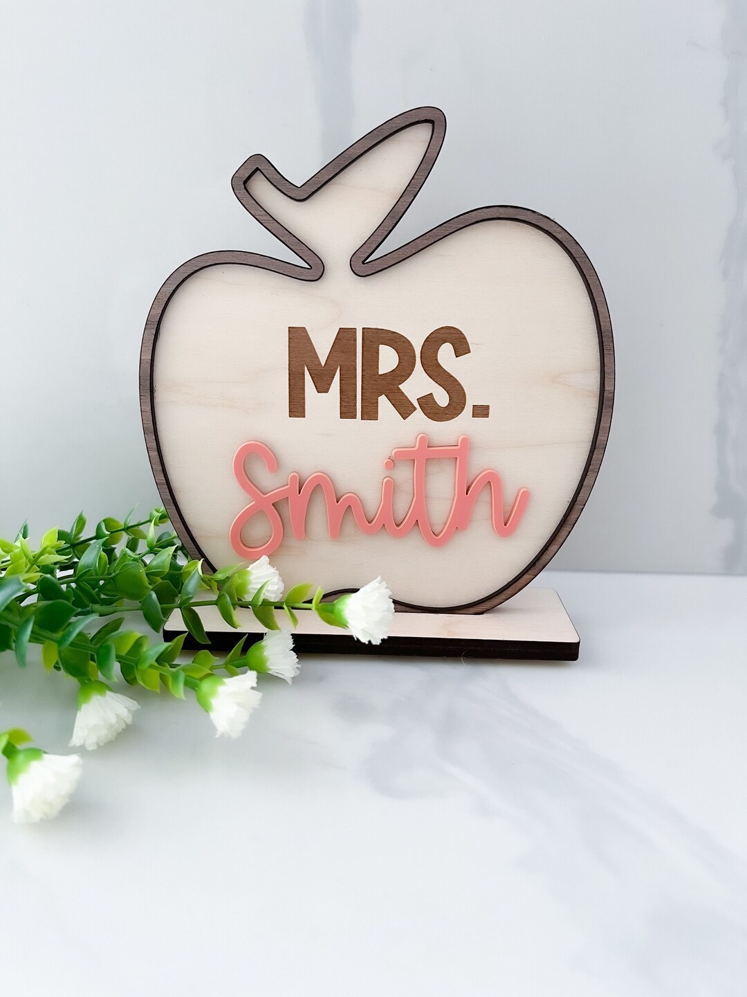 Personalized Teacher Sign, Teacher Desk Sign, Custom Teacher Gift ...