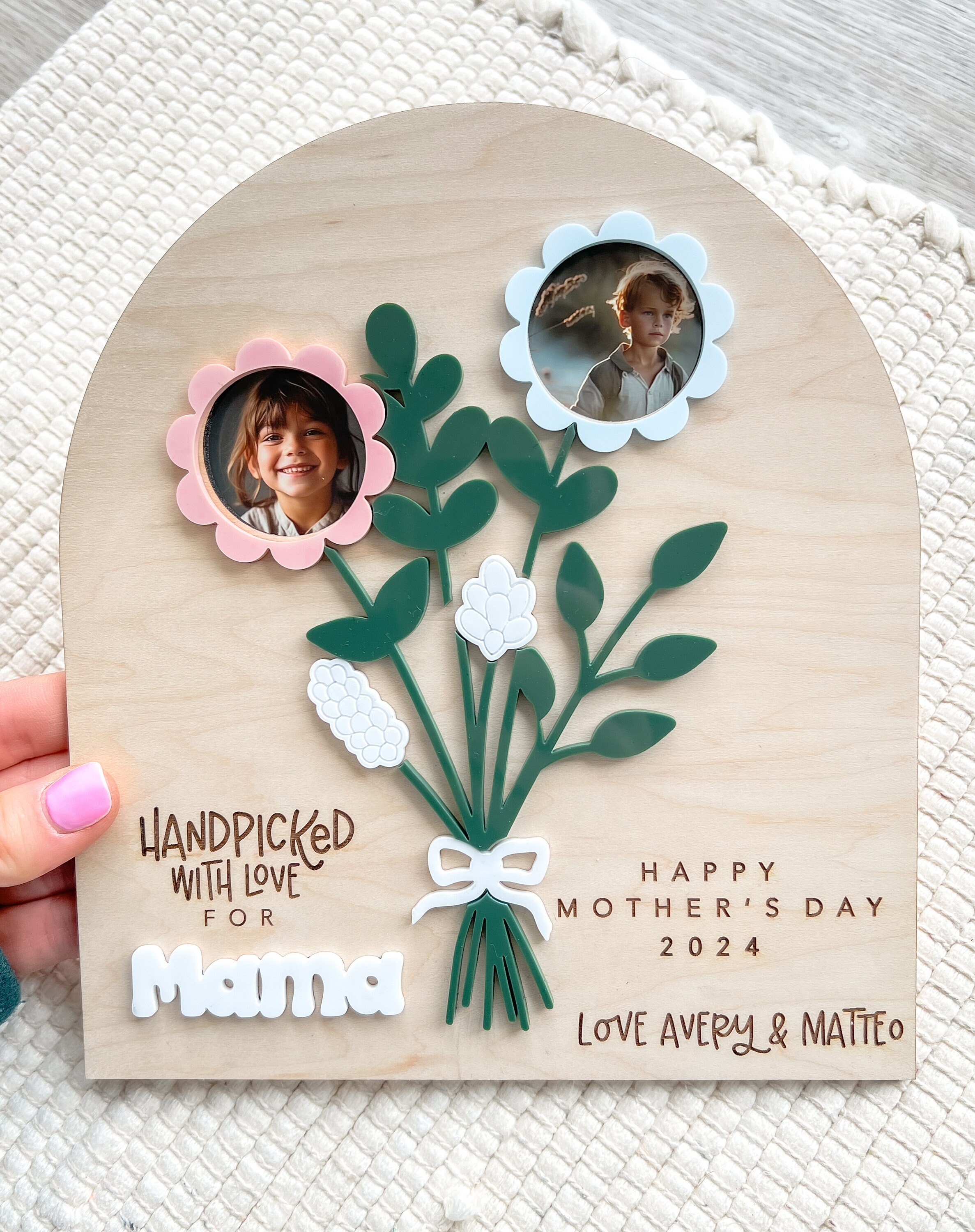 Personalized Mother’s Day Gift, Photo Frame for Mom, Gift for Grandma ...