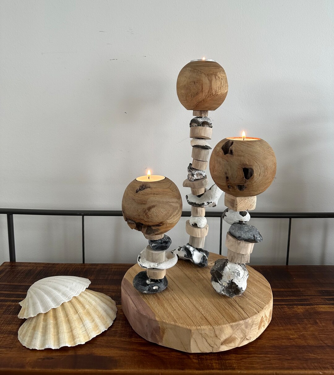 Wooden Candlestick Chicken God - Etsy