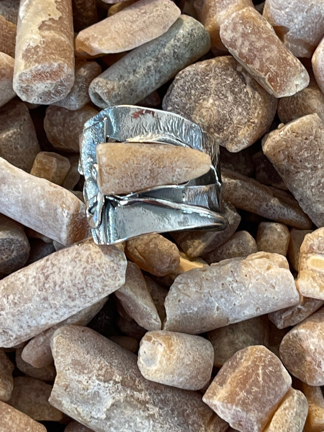 Fossils Ring - Etsy
