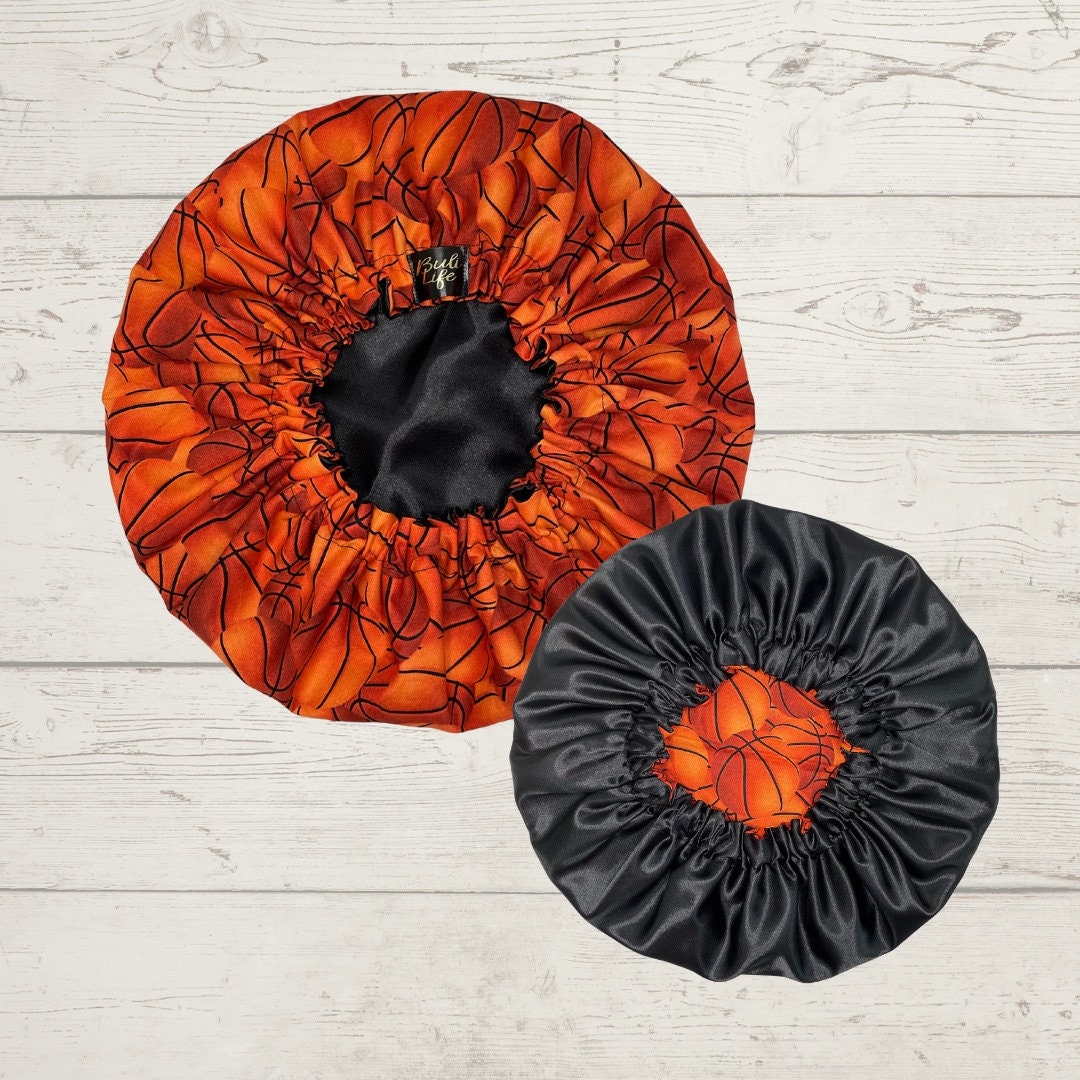 Basketball Satin Lined Bonnet - Etsy