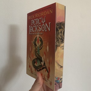 Percy Jackson & the Olympians PERCABETH Foreedge Painting - Etsy