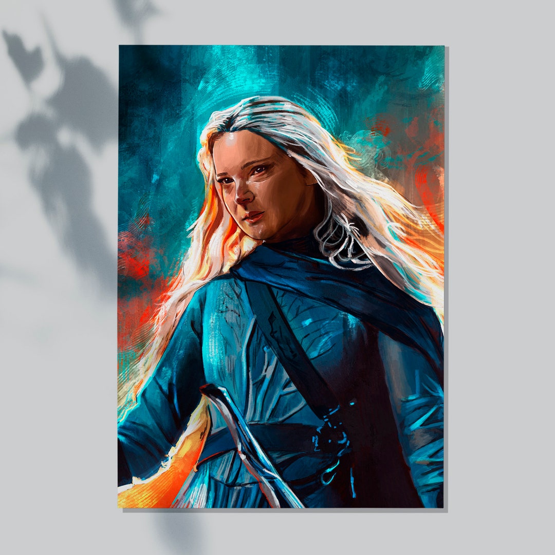 Galadriel Fine Art Print A5 A4 A3 310gsm - Etsy
