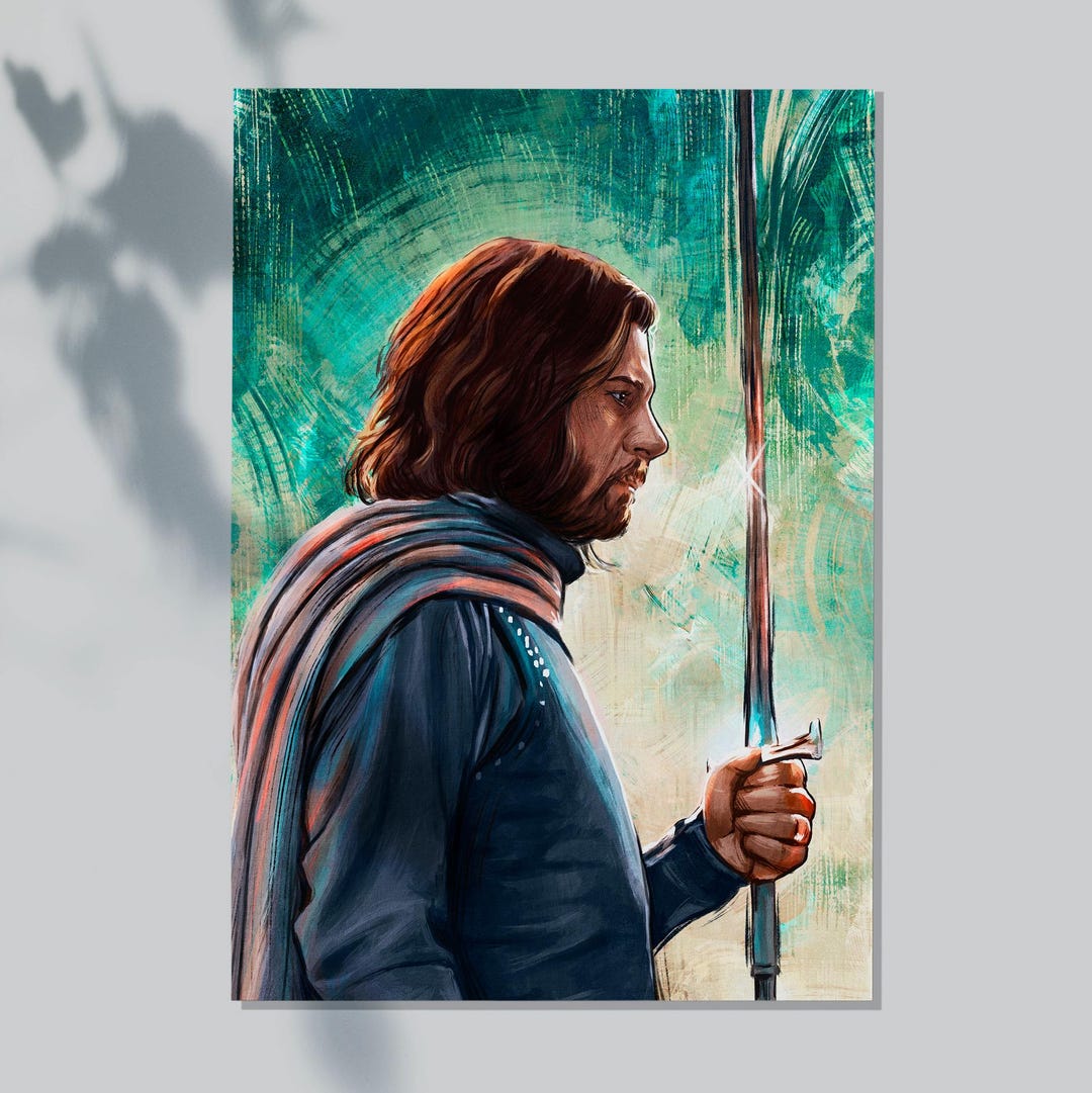 Elendil Fine Art Print A5 A4 A3 310gsm - Etsy