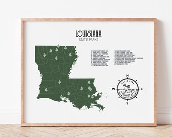 Nebraska State Parks Map - Etsy