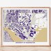 University of Washington Map Print - Etsy