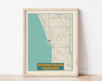Redondo Beach Print | Etsy