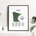 Minnesota State Park Map Print - Etsy