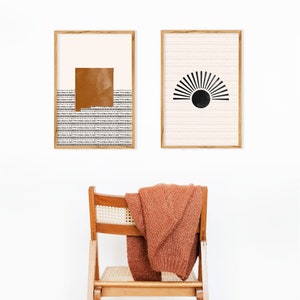 New Mexico Boho Wall Art Map - Etsy