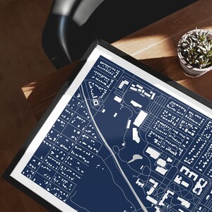 Butler University Map Gift, Indianapolis Map Print - Etsy