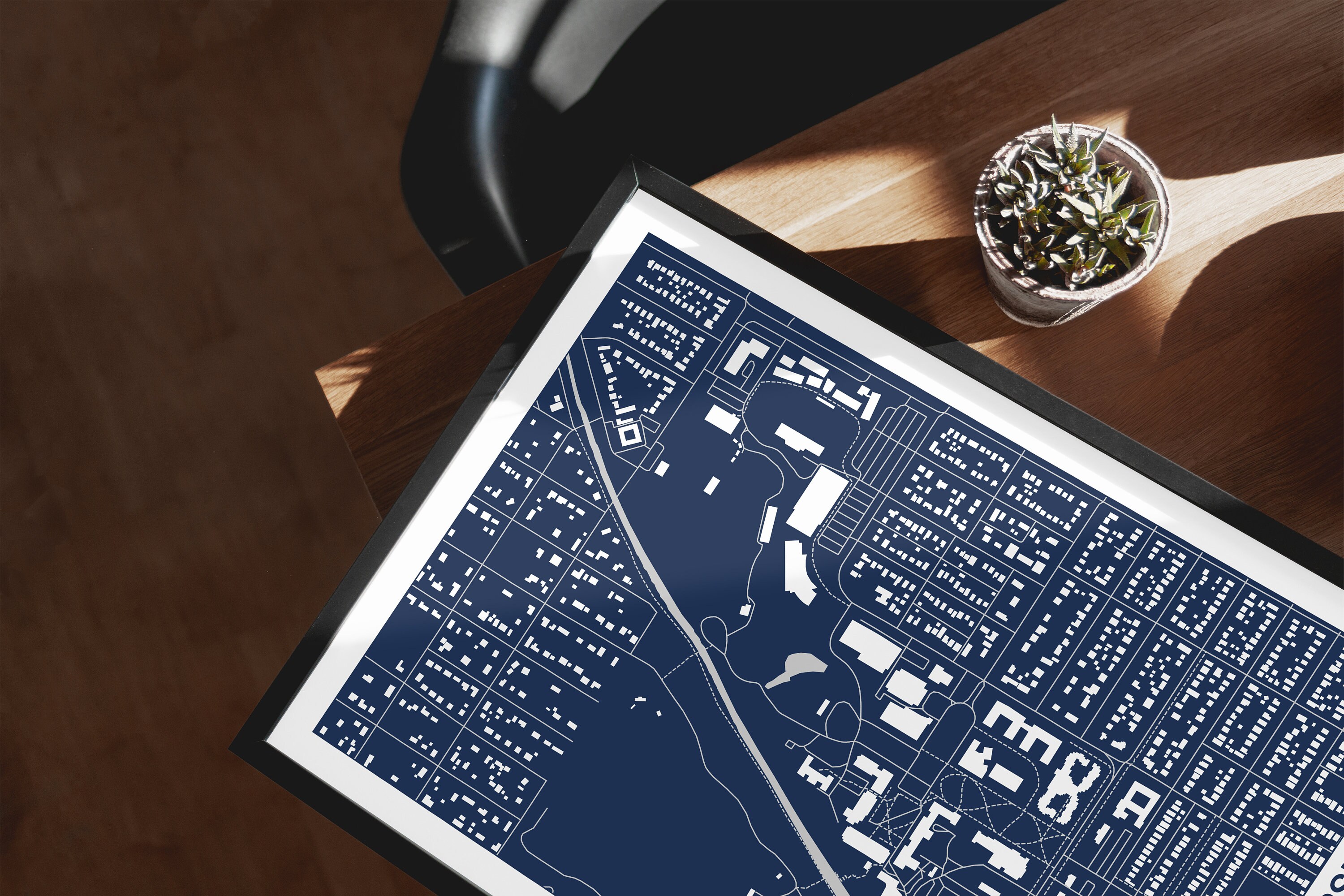 Butler University Map Gift Indianapolis Map Print | Etsy