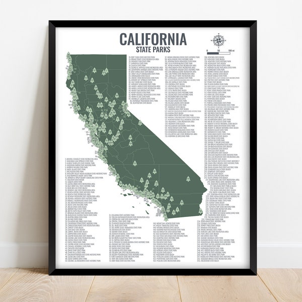 California State Parks Posters - Etsy
