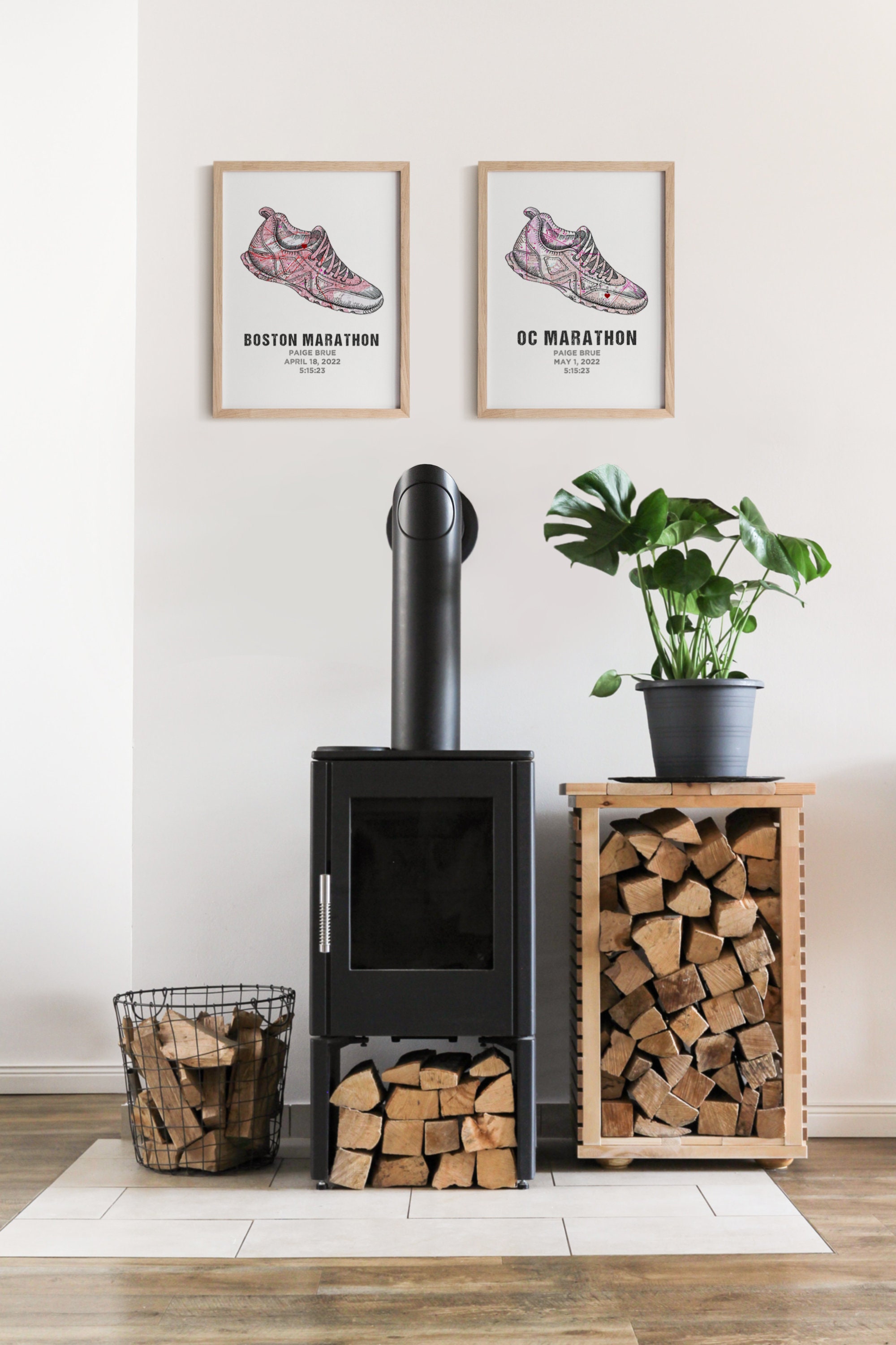 Personalized Marathon Map Gift Custom Gift for Runner - Etsy