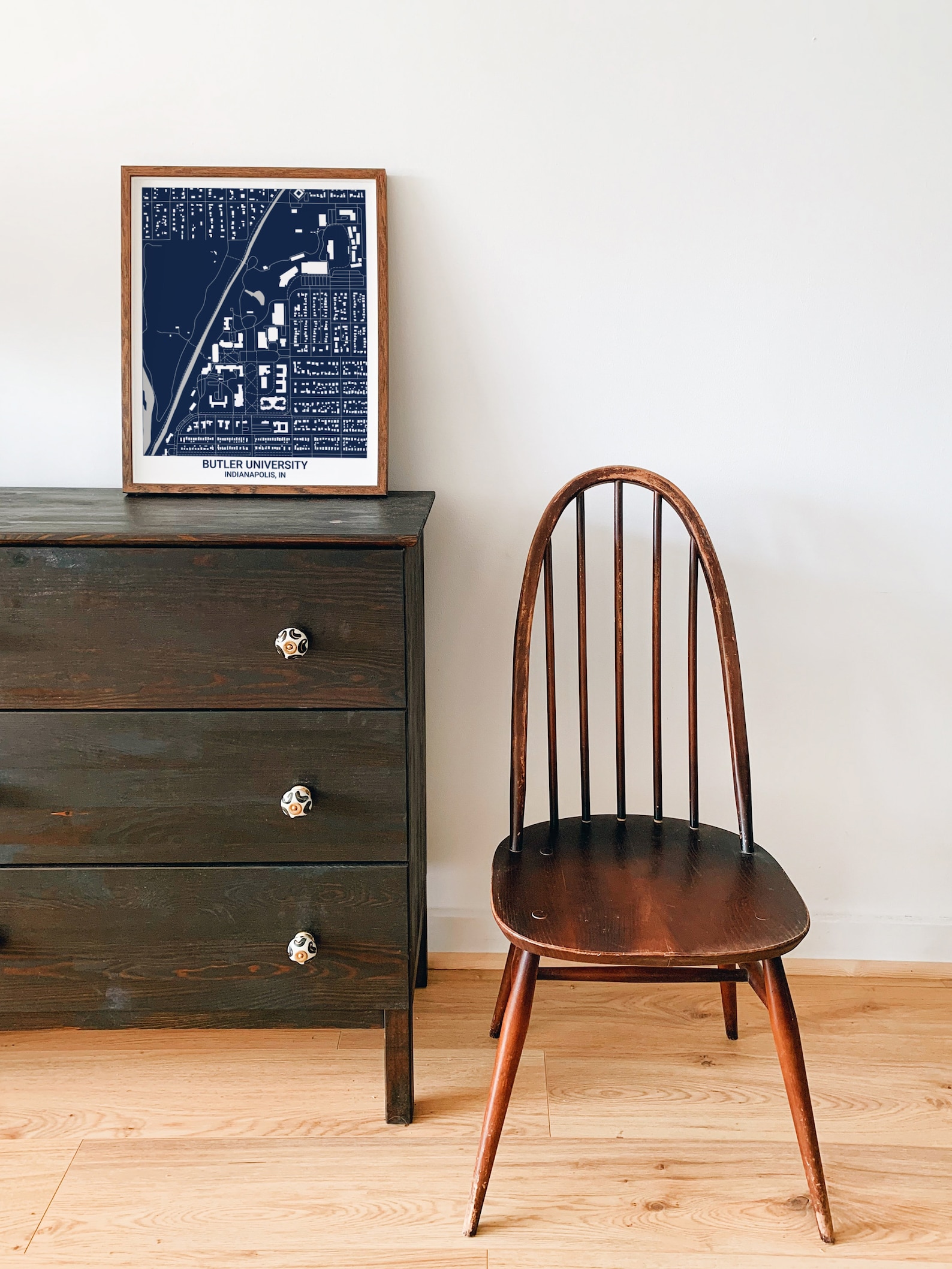 Butler University Map Gift, Indianapolis Map Print - Etsy