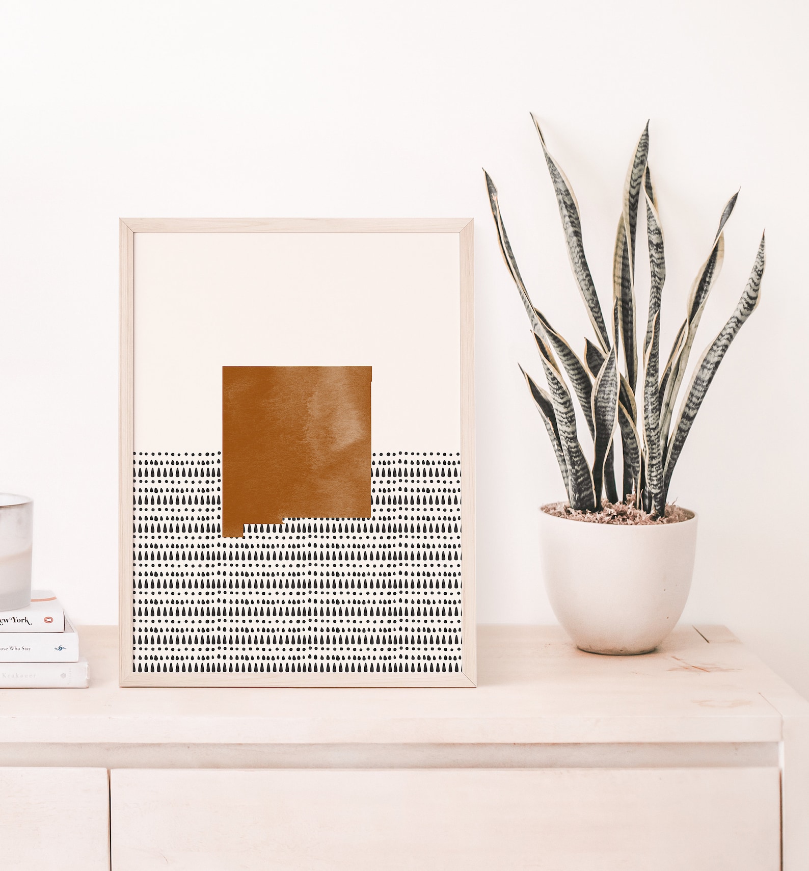 New Mexico Boho Wall Art Map - Etsy