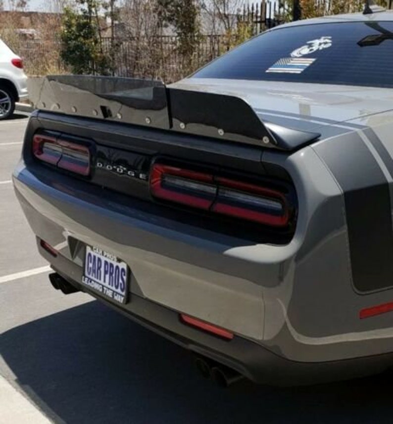 2 Piece 2015 Dodge Challenger Rear Wicker Bill Wickerbill - Etsy