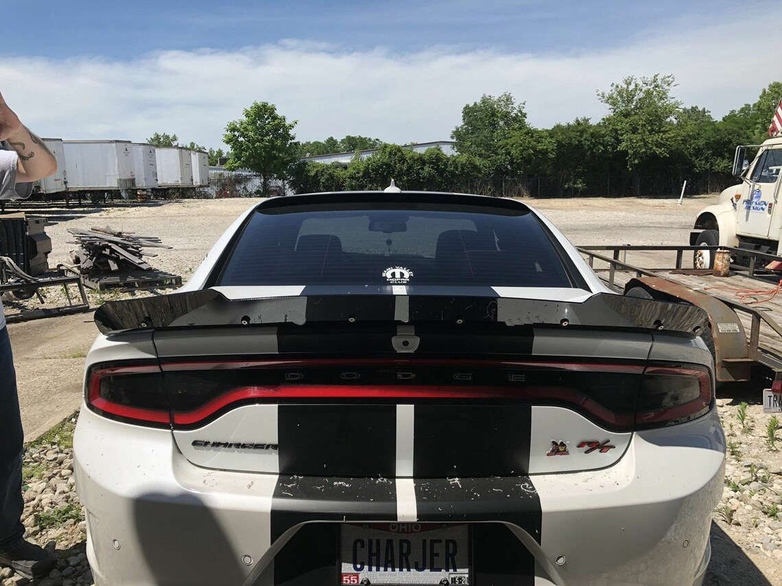 1 Piece 2015 Dodge Charger Rear Wicker Bill Wickerbill - Etsy