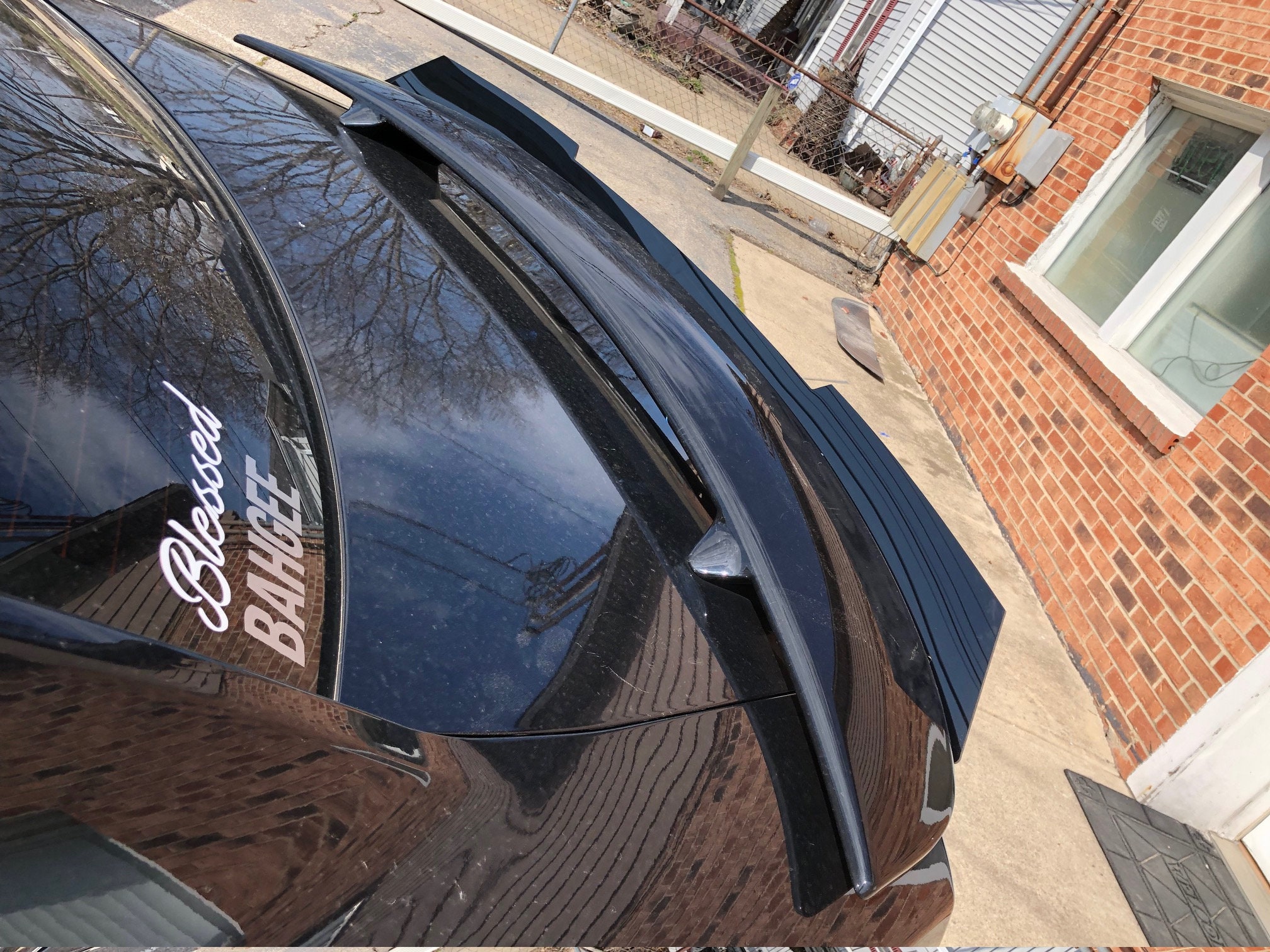 1 Piece 2011-14 Dodge Charger Rear Wicker Bill wickerbill | Etsy