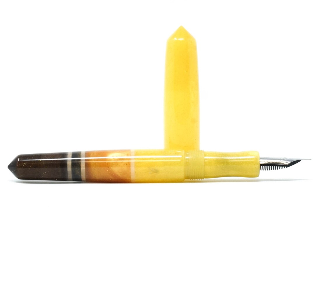 Sodium Light Kingsbury Loft Bespoke Fountain Pen Jowo/bock #6 - Etsy