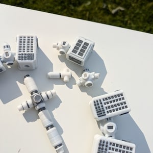 Interstellar Movie - Endurance, Rangers, & Landers Space Ship Custom ...