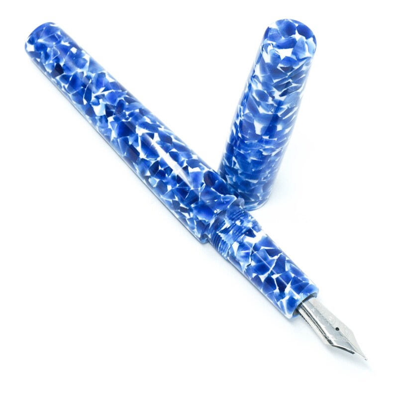 Erinoid Bora Bora Langley Loft Bespoke Fountain Pen - Bock or Jowo #6 ...