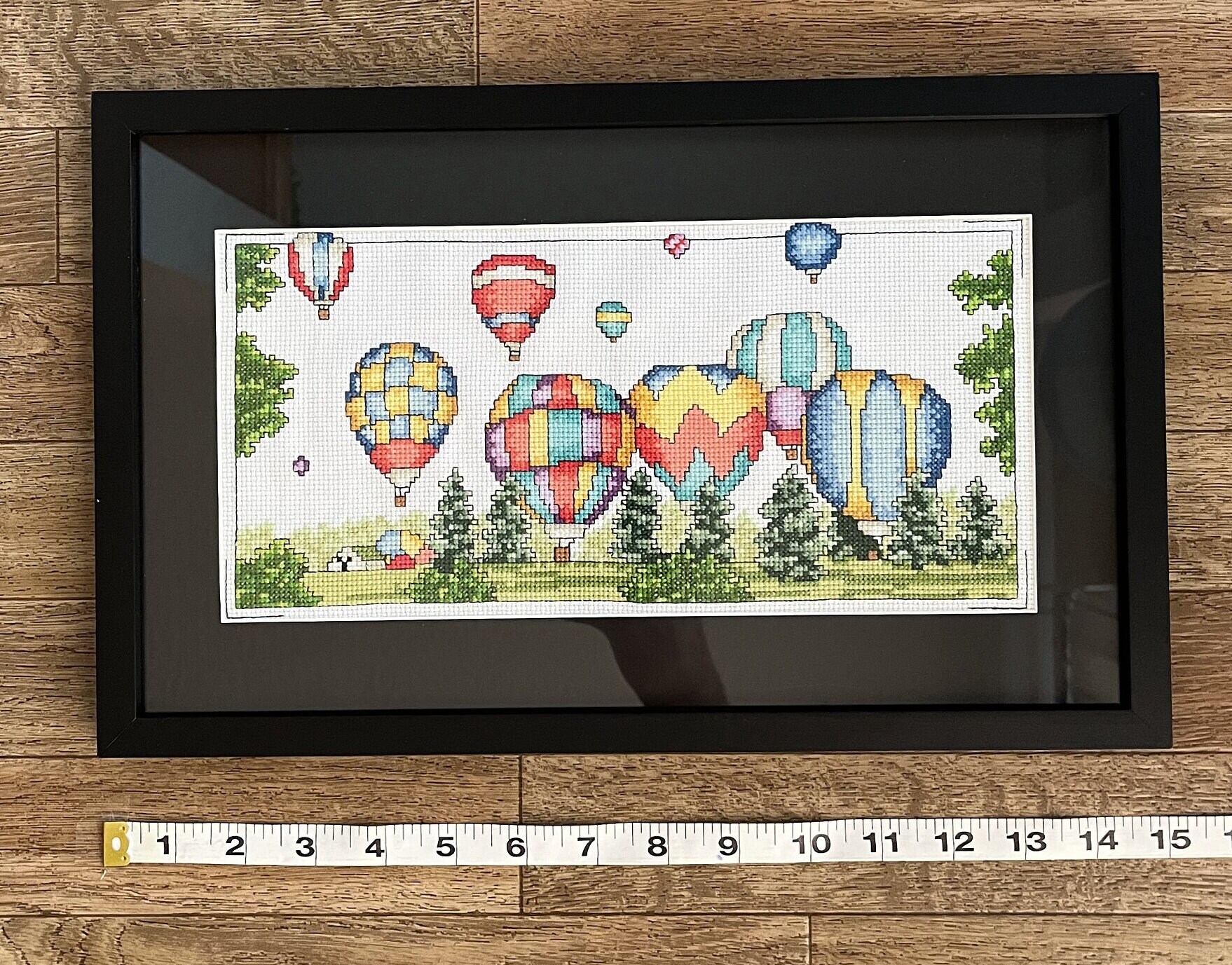 Hot Air Balloons Cross Stitch - Etsy