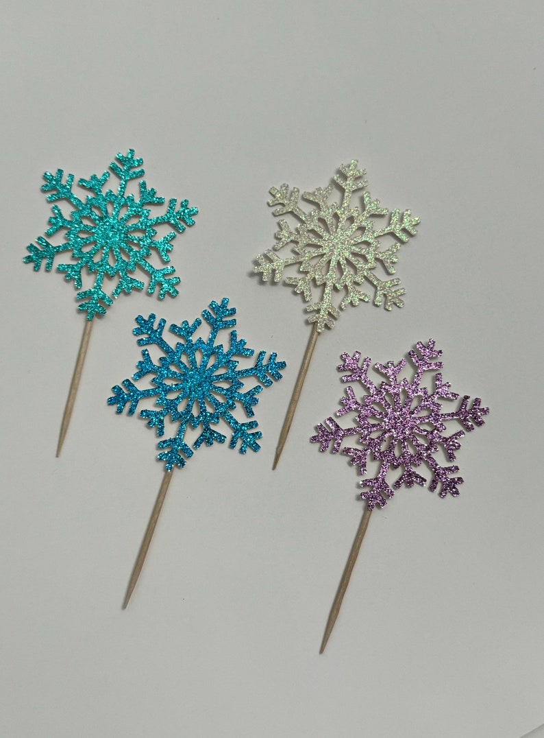 Cupcake Toppers- Frozen Theme - Etsy
