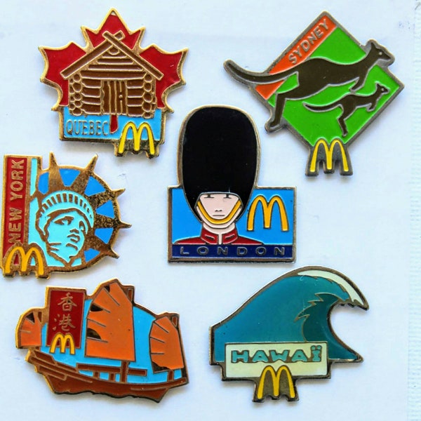 Mcdonalds Enamel Pin - Etsy
