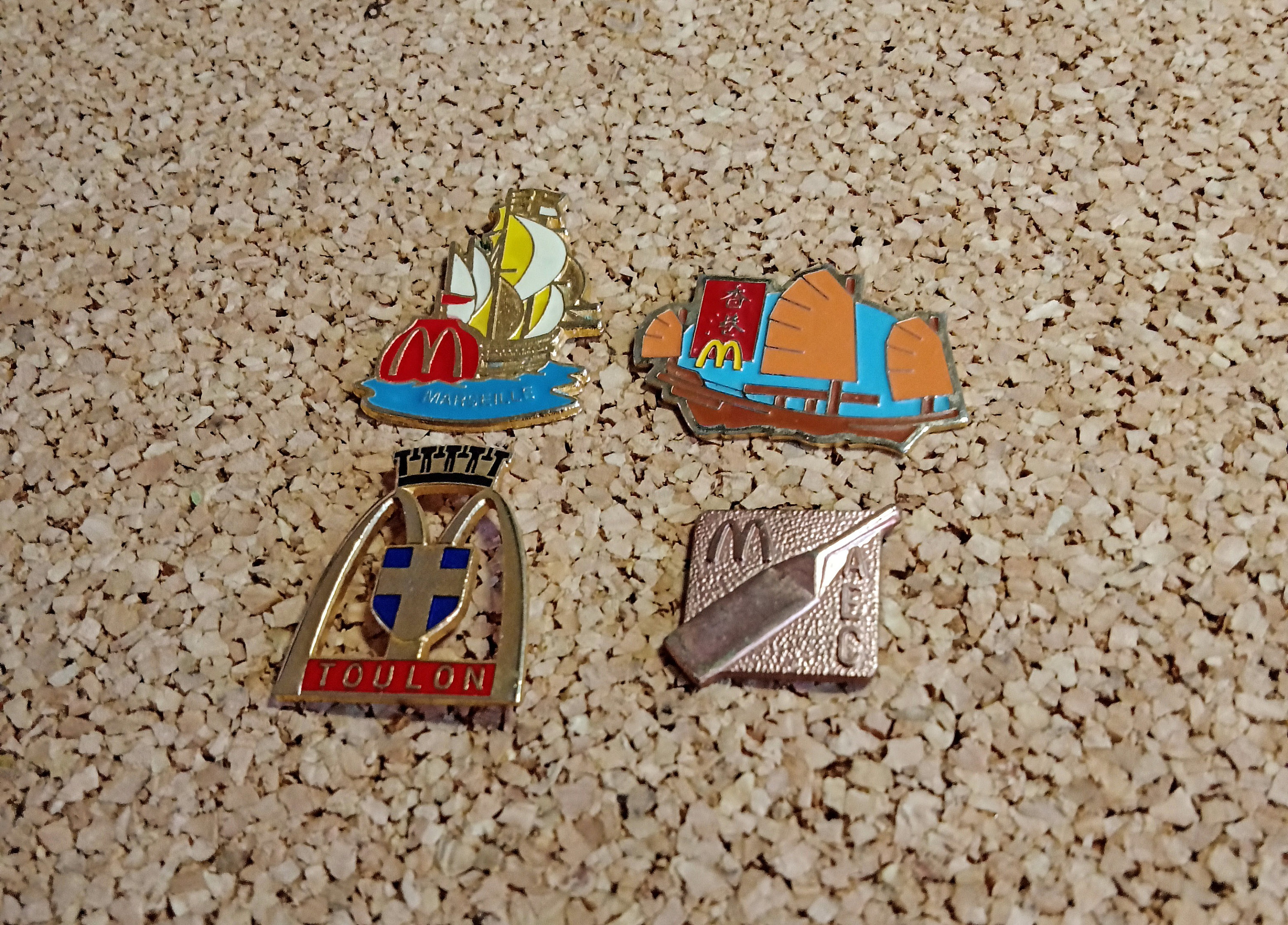 Mcdonald's Pin. Mcdonald's Pins Brooches. France - Etsy