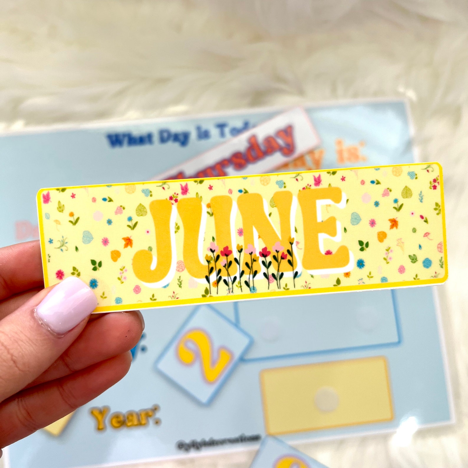 Kids Daily Calendar Kids Morning Board Preschool Morning - Etsy