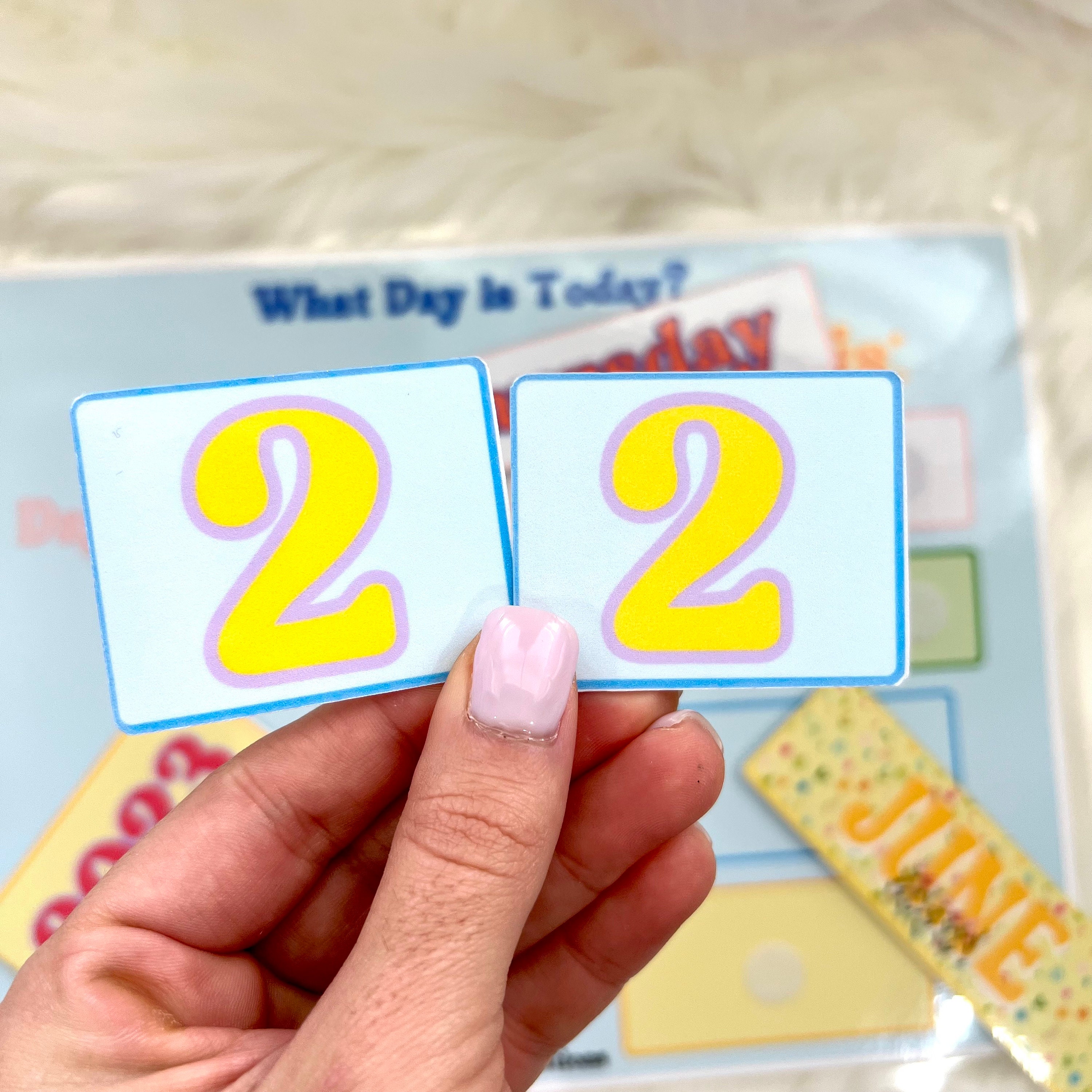 Kids Daily Calendar Kids Morning Board Preschool Morning Board ...