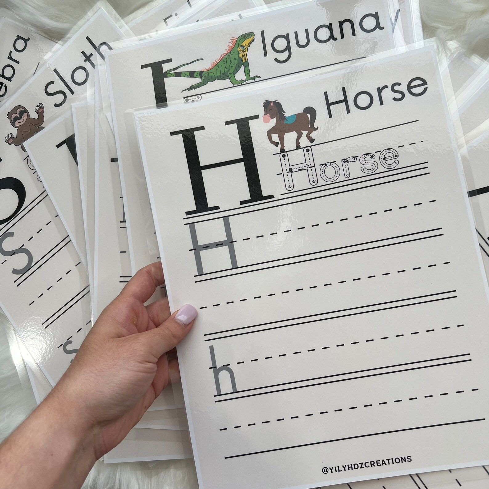Pre Handwriting ABC Tracing Worksheets - Preschool Handwriting ...