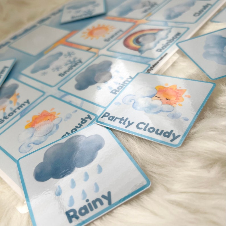 Weather Chart Printable Weather Chart for Preschool Today's Weather ...